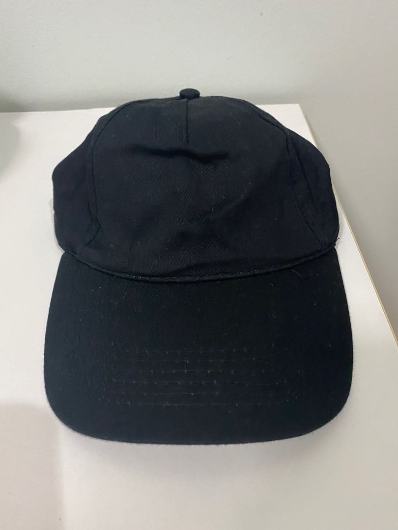 Basic Black Cap, Men's Fashion, Watches & Accessories, Caps & Hats on ...