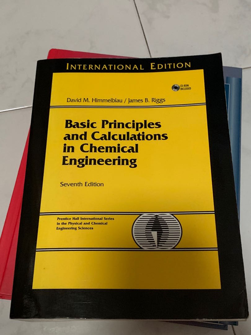 Basic principles and calculation in chemical engineering 7th edition ...