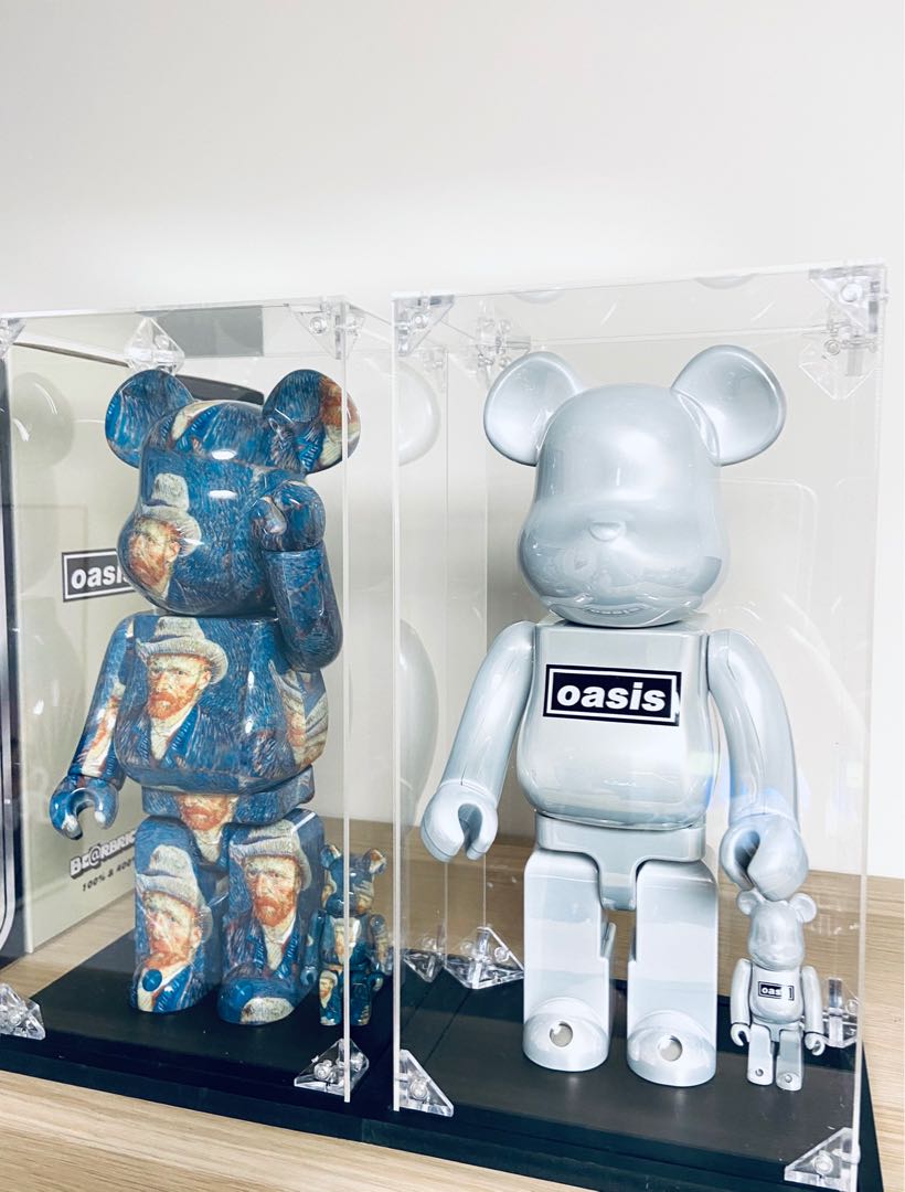 Be@rbrick 高品質透明箱 Bearbrick 400%專用 Display Box, 興趣及遊戲, 玩具 & 遊戲類 - Carousell