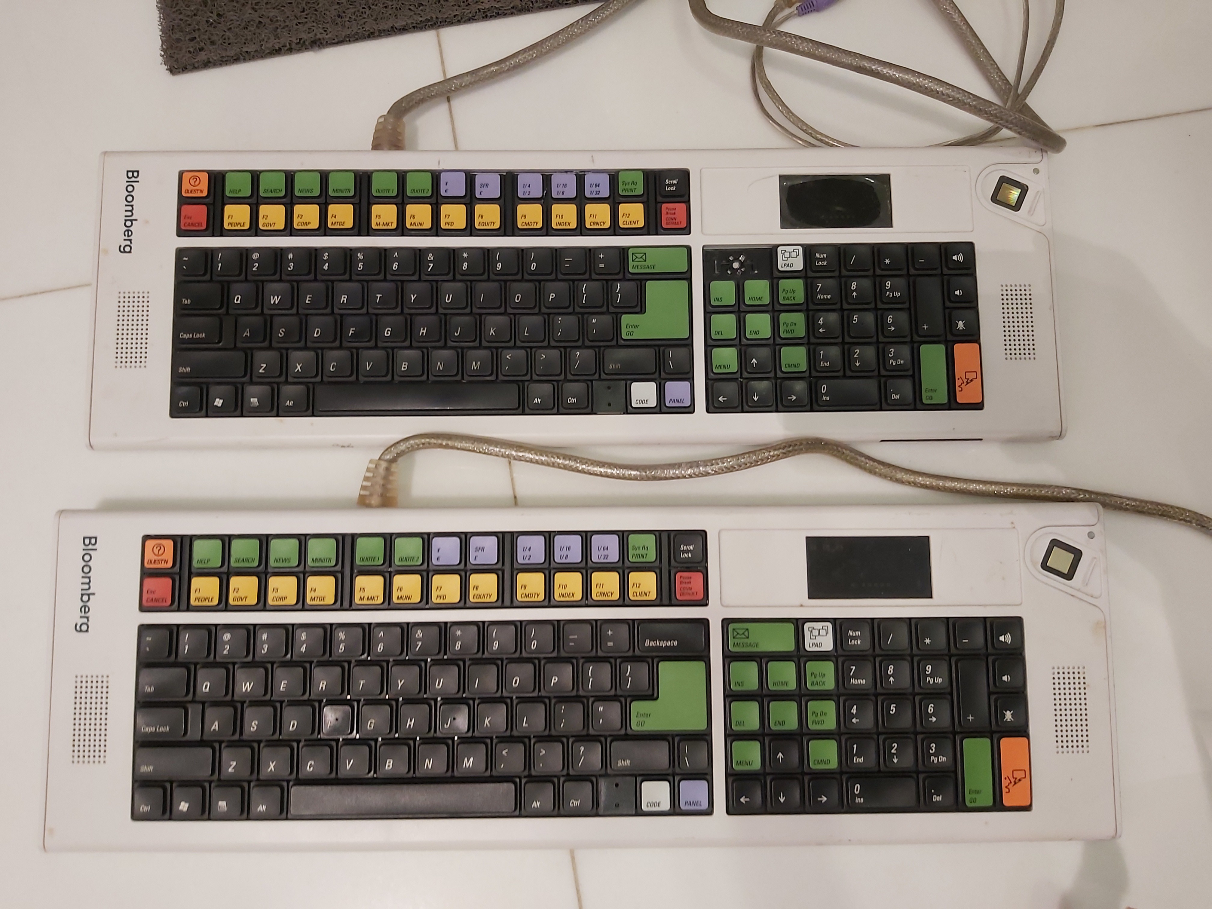 Bloomberg Keyboard Vintage, 電腦＆科技, 電腦周邊及配件, 電腦鍵盤及相關產品 - Carousell