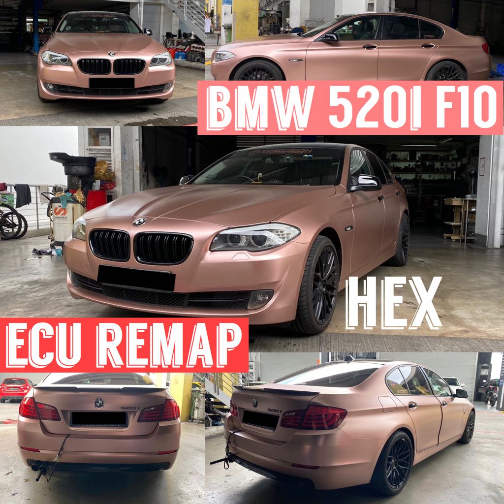 BMW 5 Series F10 520i 528i ECU Reflash / Remap / Tune, Car Accessories ...