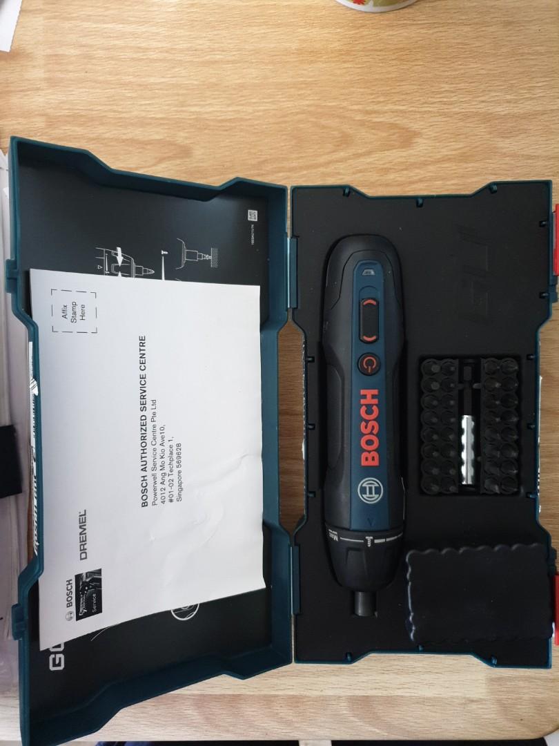 Bosch GO 2 Cordless Screwdriver Kit(33pieces), Furniture & Home Living ...