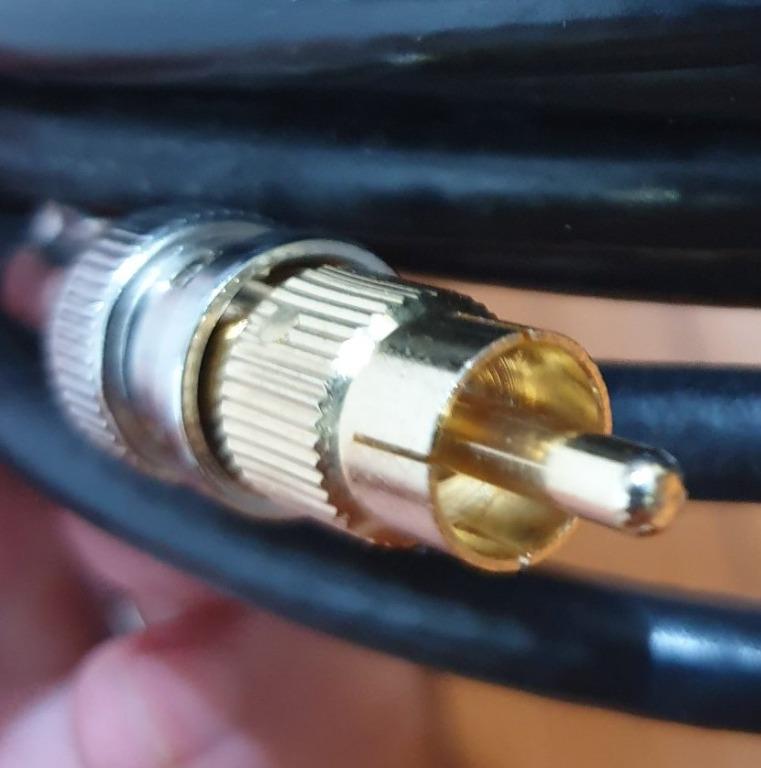 [Brand New] PPC Perfect Flex 75 Ohm 8M Black Coaxial Cable P6S90VVRFNE ...