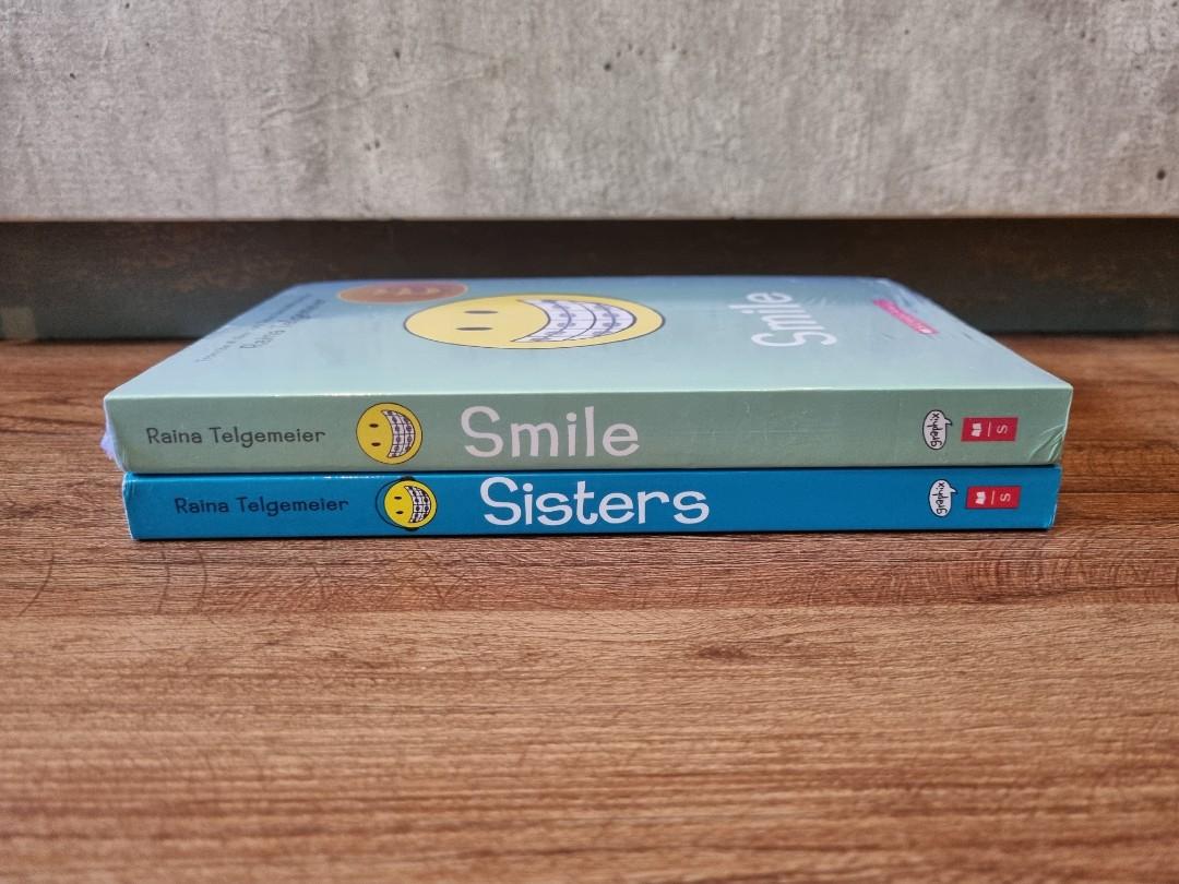 Brand New: Raina Telgemeier Comic/Graphic Novel, Sisters & Smile ...
