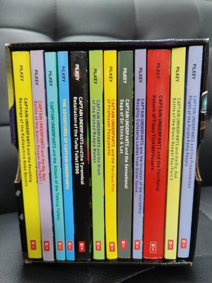 Captain Underpants 12 books set collection, Hobbies & Toys, Books ...