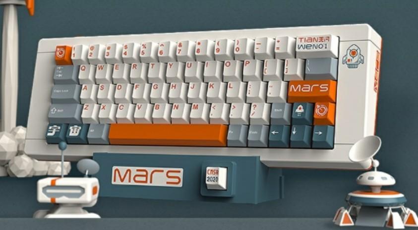 Bbox60 by Buger.Work JTK MARs Tianwen No.1 Mechanical Keyboard Custom ...