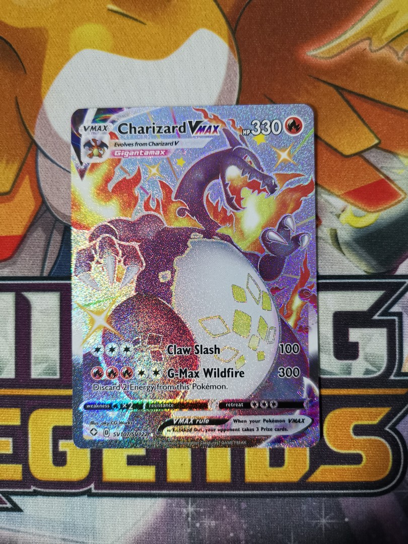 Charizard VMAX - Pokemon TCG Shining Fates Shiny VMAX, Hobbies & Toys ...