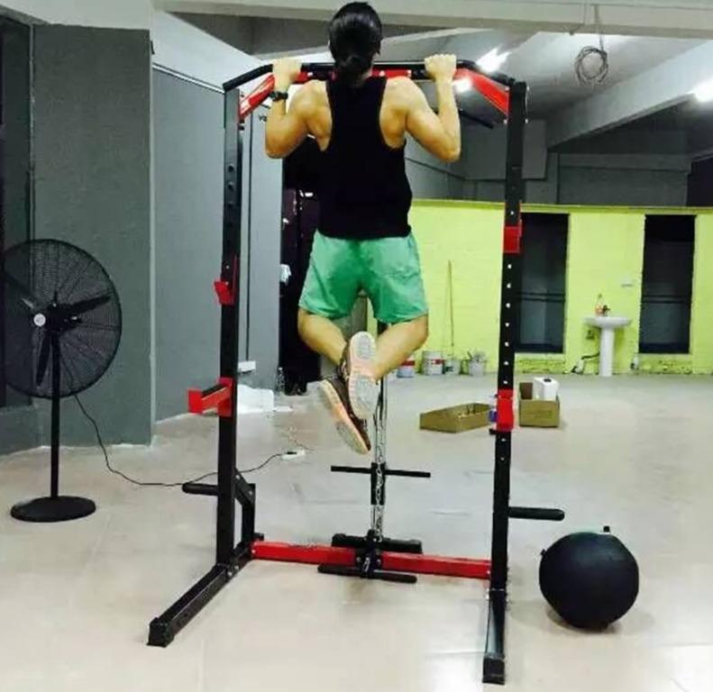 CHEAP HALF RACK ALL IN ONE WITH CABLE LAT PULLDOWN ATTACHMENT vitox ...