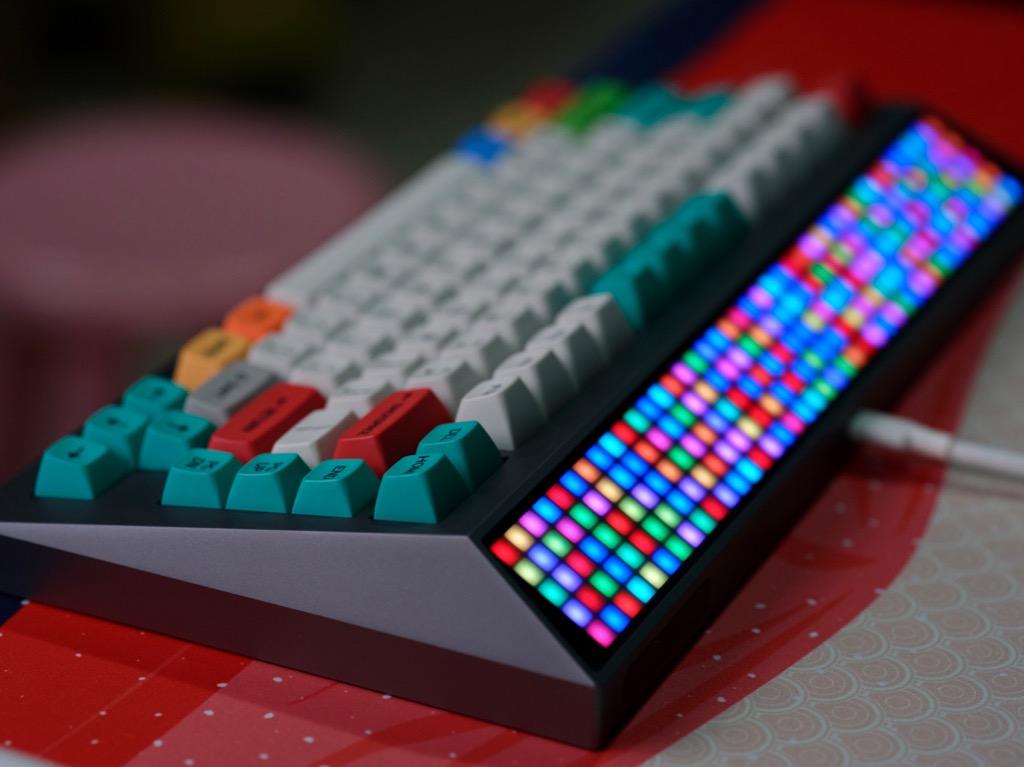 Cyberboard Wireless Charging Custom LED Mechanical Keyboard by Angry ...