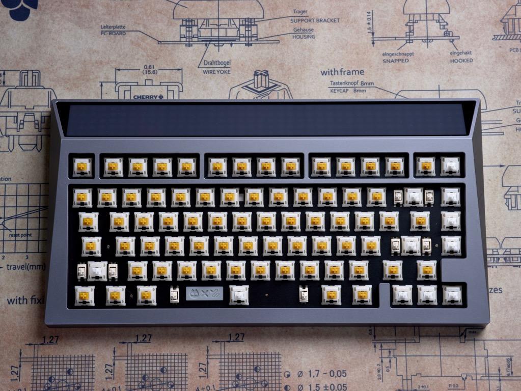 Cyberboard Wireless Charging Custom LED Mechanical Keyboard by Angry ...