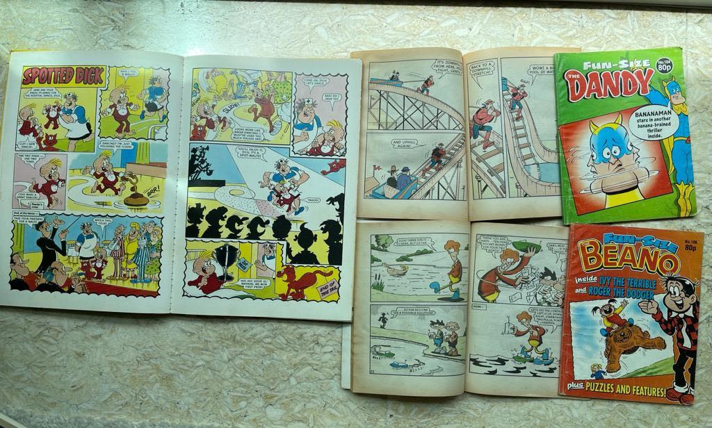 Dandy comic hard cover Book 1990/ Dandy comics / Beano comics, Hobbies ...