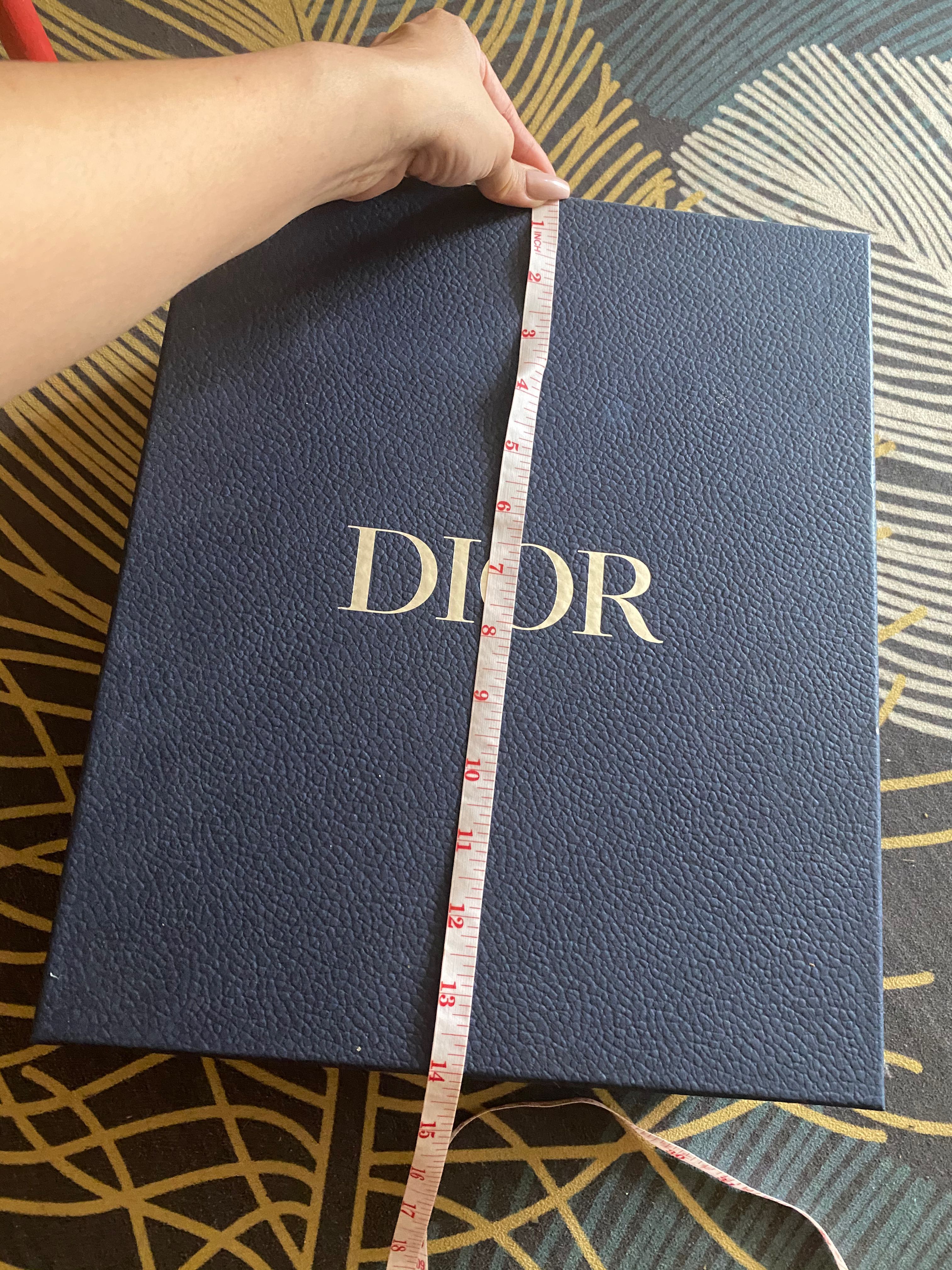 DIOR shoe box, Luxury, Accessories on Carousell