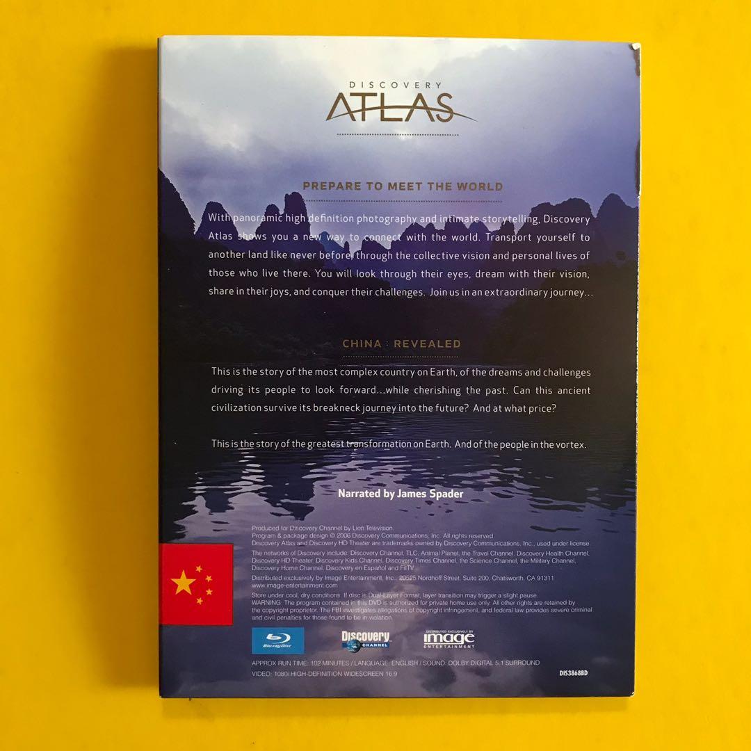 DISCOVERY ATLAS CHINA REVEALED - Bluray, Hobbies & Toys, Music & Media ...