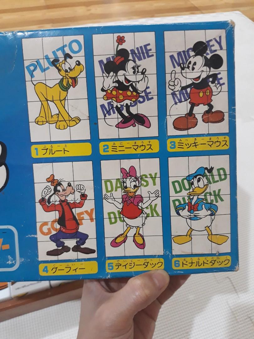 DISNEY MICKEY MOUSE Cube Puzzle 6 characters, Hobbies & Toys, Toys ...