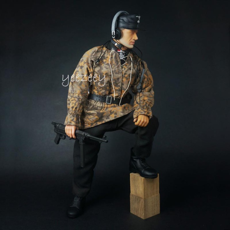 DML Kitbash 1/6 German WW2 Panzer Commander Tiger Heavy Tank 12" (WWII ...