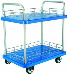Double Decker Push Cart 150 kg capacity 150kg kilograms kilograms ...