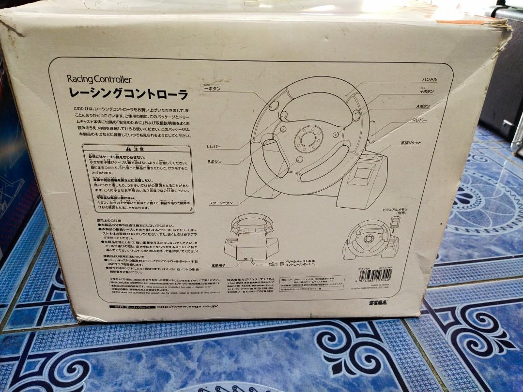 Sega Dreamcast Racing Controller, Video Gaming, Gaming Accessories ...