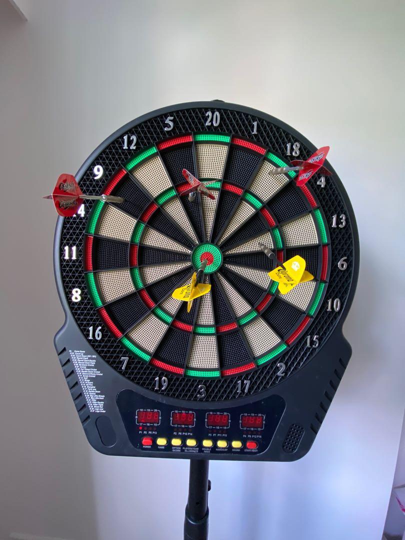 Electrical Darts Board & Stand, Sports Equipment, Sports & Games ...