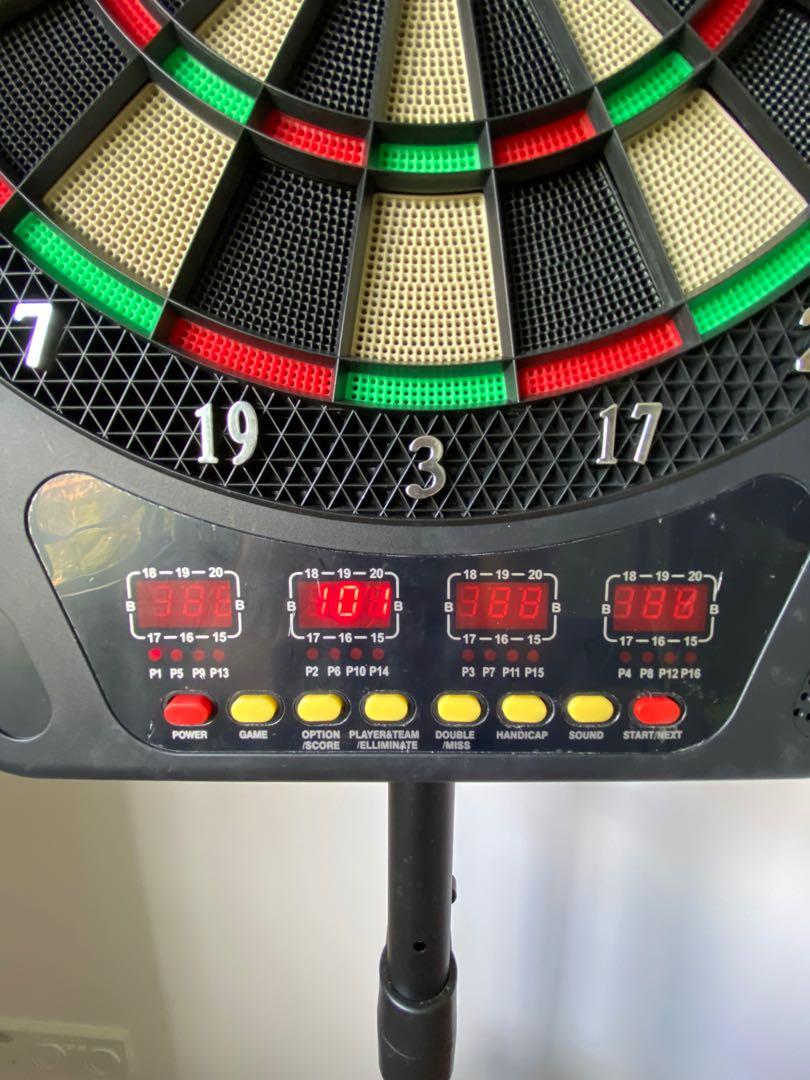Electrical Darts Board & Stand, Sports Equipment, Sports & Games ...