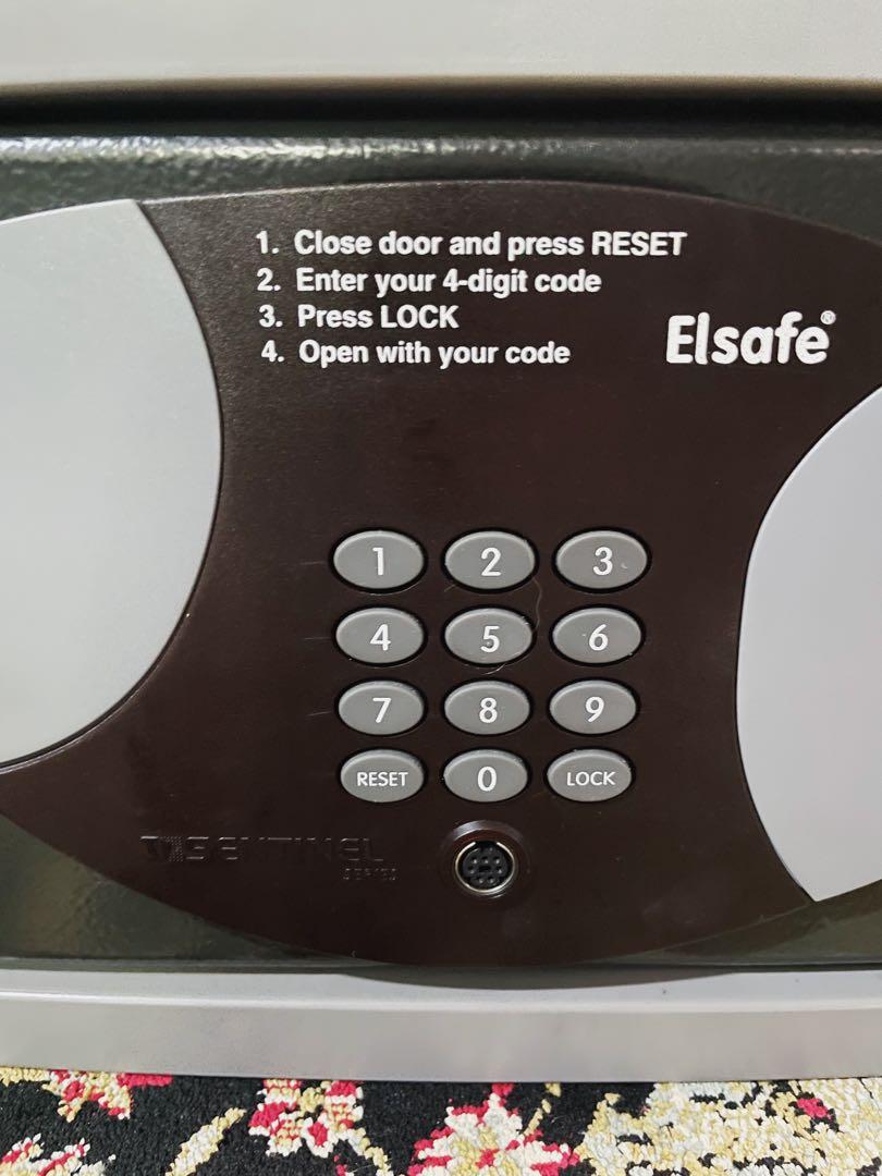 Elsafe Sentinel Series Safe, Furniture & Home Living, Security & Locks ...