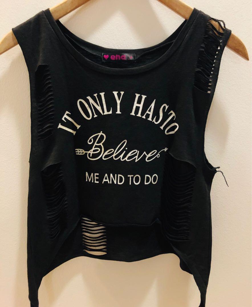 Ena Basic, Women's Fashion, Tops, Sleeveless on Carousell