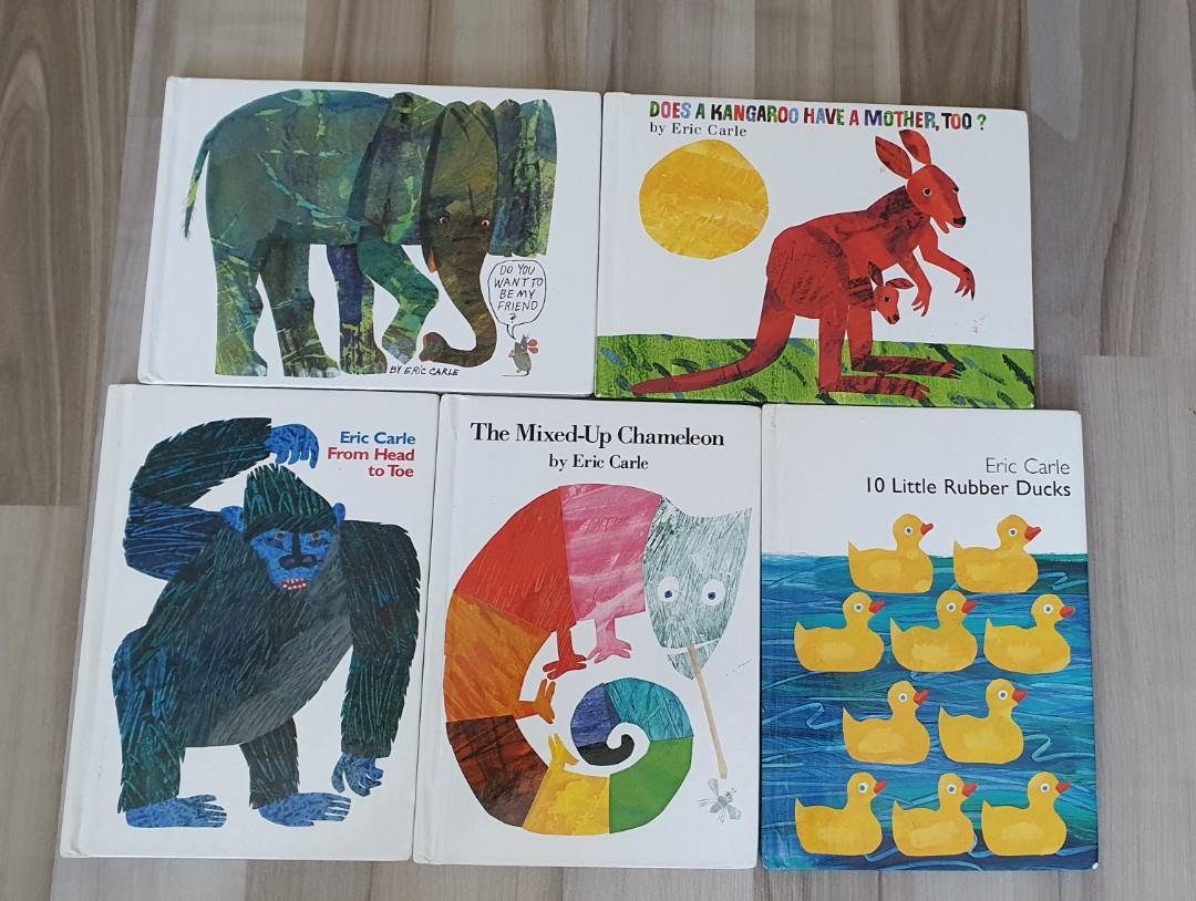 Eric Carle set of 5 books, Hobbies & Toys, Books & Magazines, Children ...
