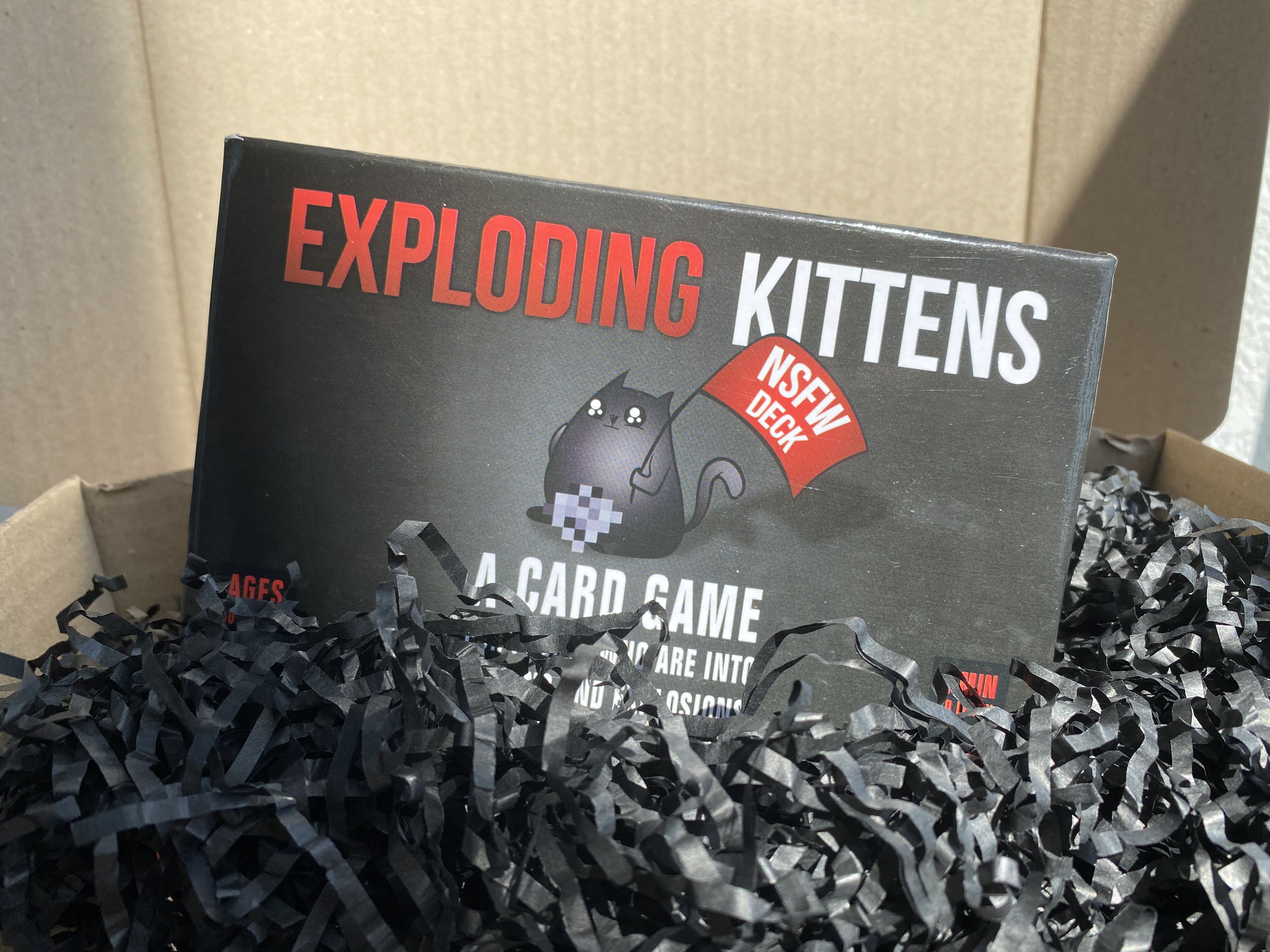 Exploding Kittens NSFW Deck, Hobbies & Toys, Toys & Games on Carousell