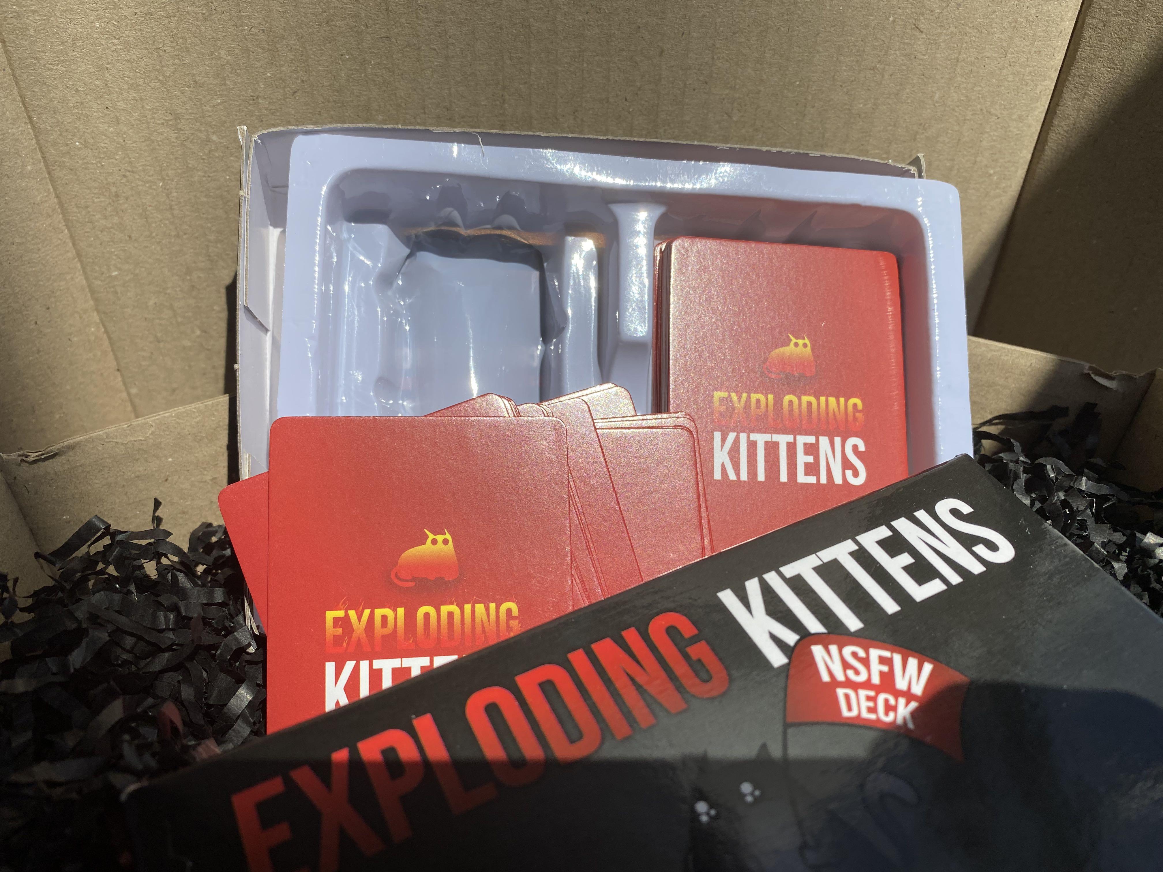 Exploding Kittens NSFW Deck, Hobbies & Toys, Toys & Games on Carousell