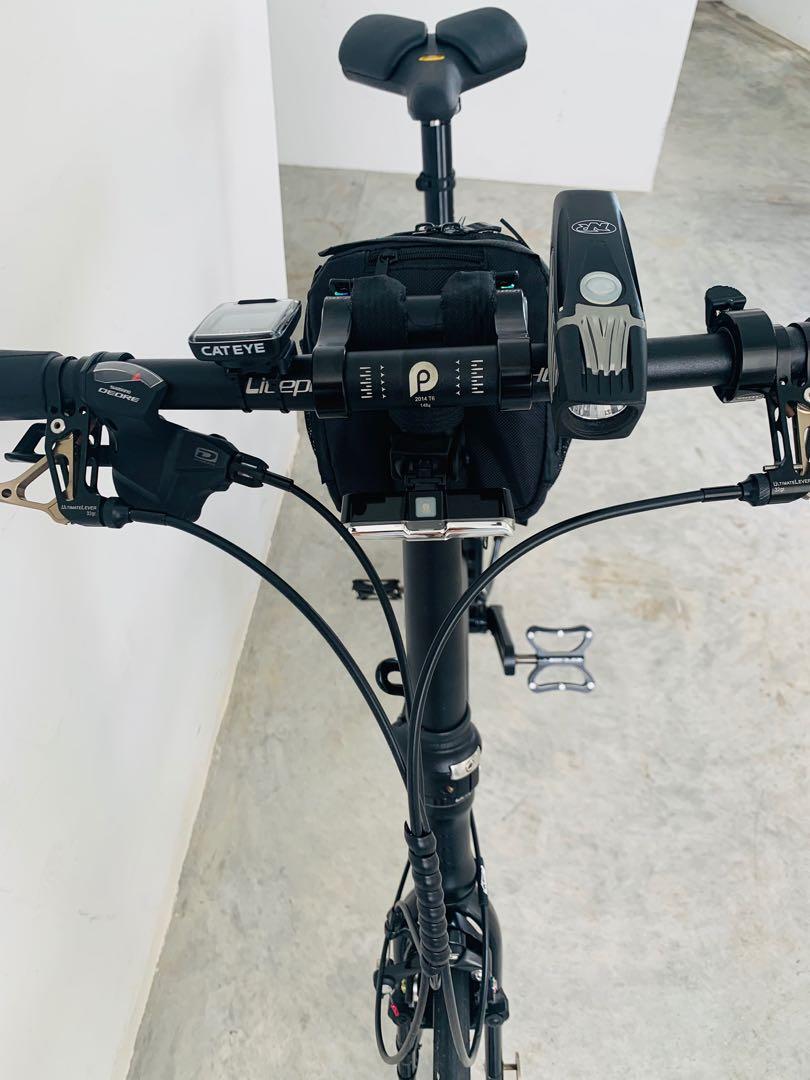Foldable Bike - travelo black edition, Sports Equipment, Bicycles ...