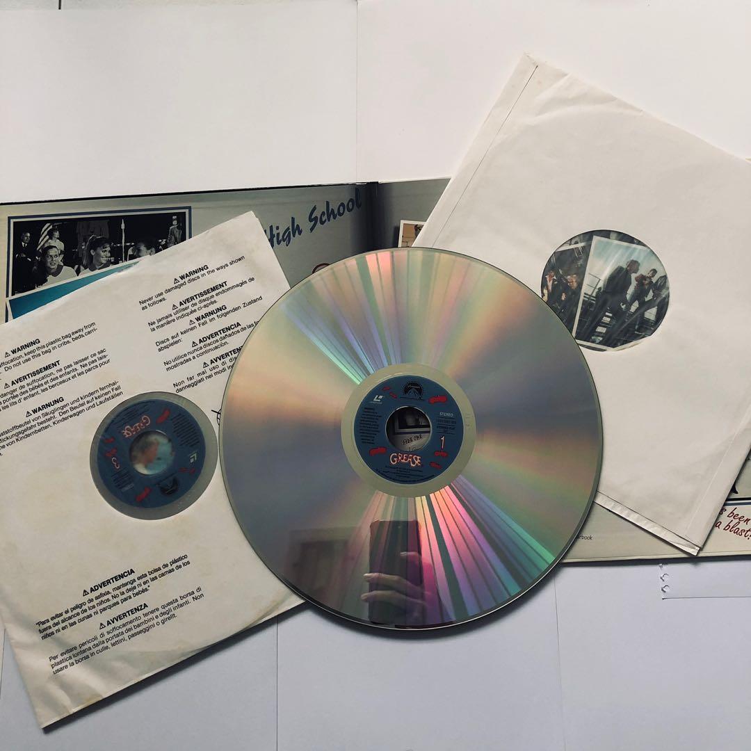 Vintage Grease “20th Anniversary Widescreen Edition” Laser Disc, Women ...