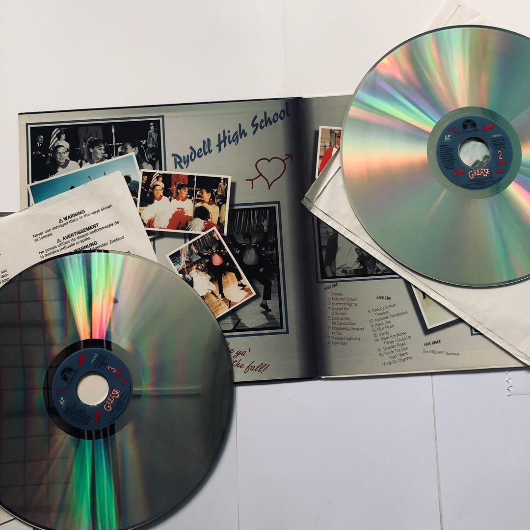 Vintage Grease “20th Anniversary Widescreen Edition” Laser Disc, Women ...