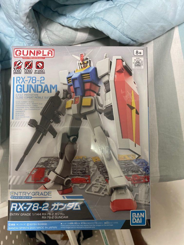 Gundam RX-78-2 entry grade, Hobbies & Toys, Toys & Games on Carousell