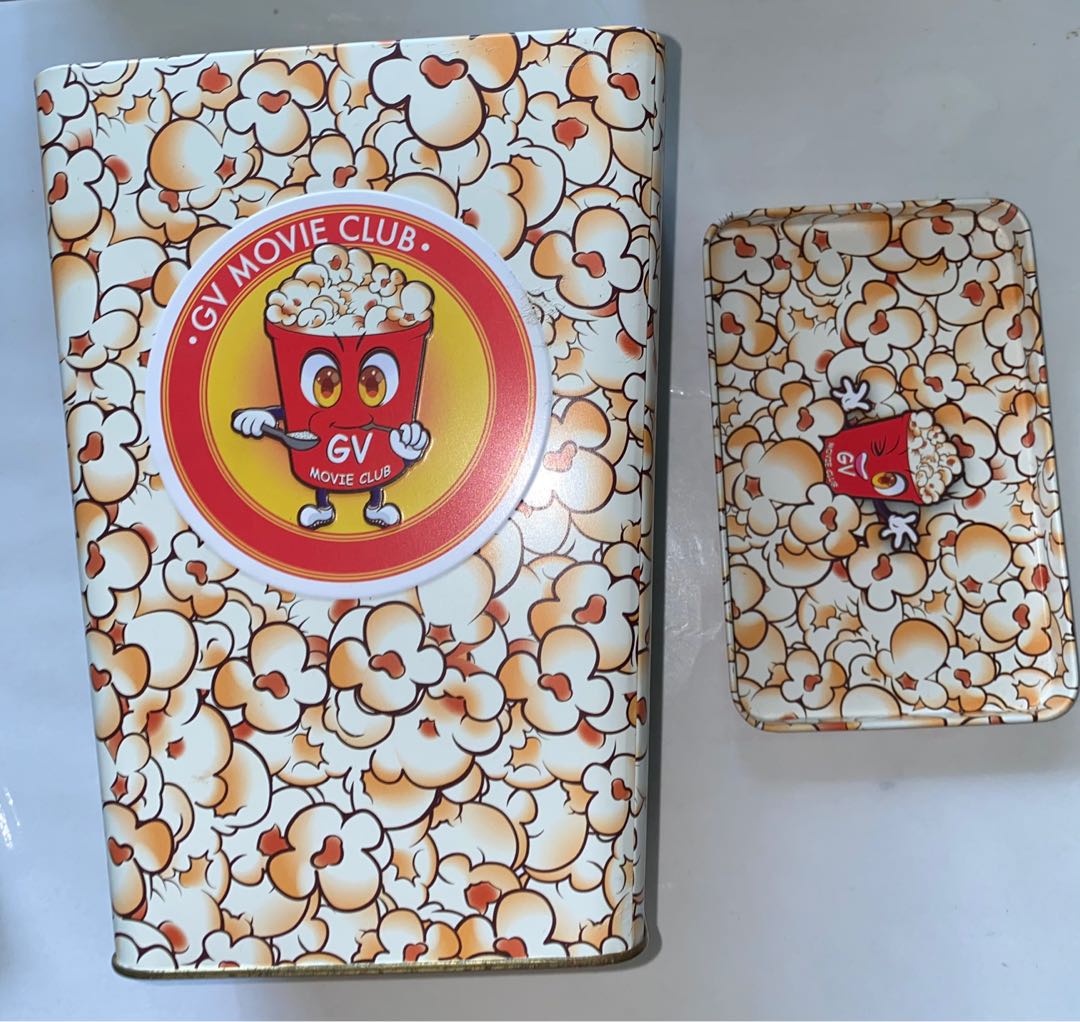 GV movie club popcorn tin, Food & Drinks, Gift Baskets & Hampers on ...
