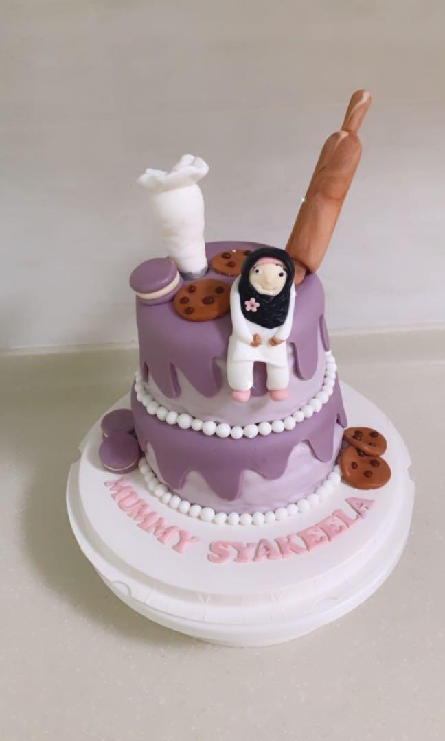Halal baker theme cake, Food & Drinks, Homemade Bakes on Carousell