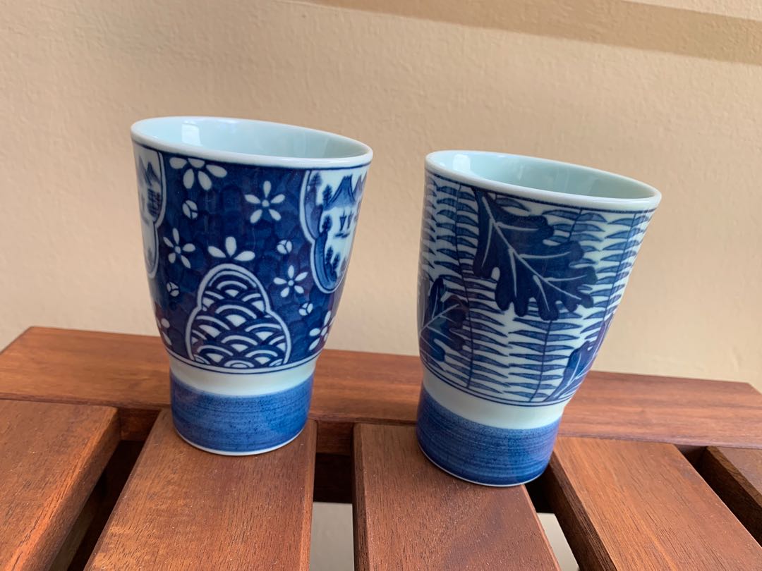 Reserved Japanese tall tea cup, Furniture & Home Living, Kitchenware ...