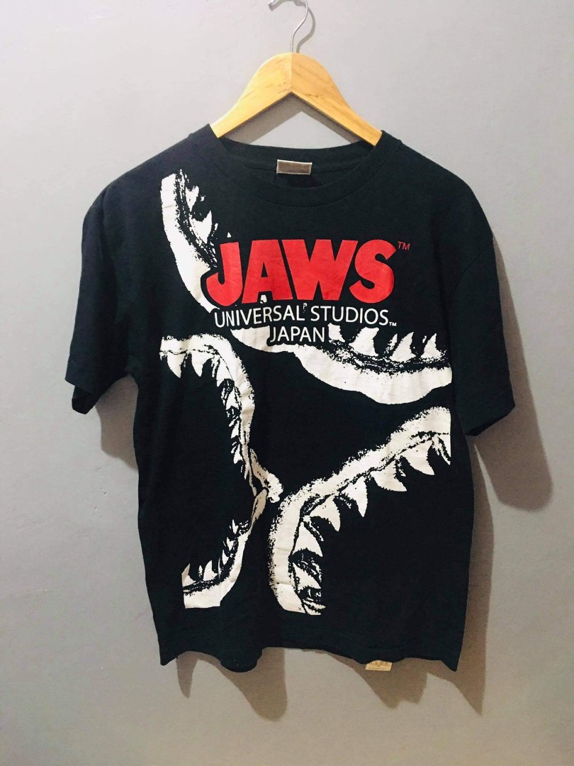 Jaws, Men's Fashion, Tops & Sets, Tshirts & Polo Shirts on Carousell