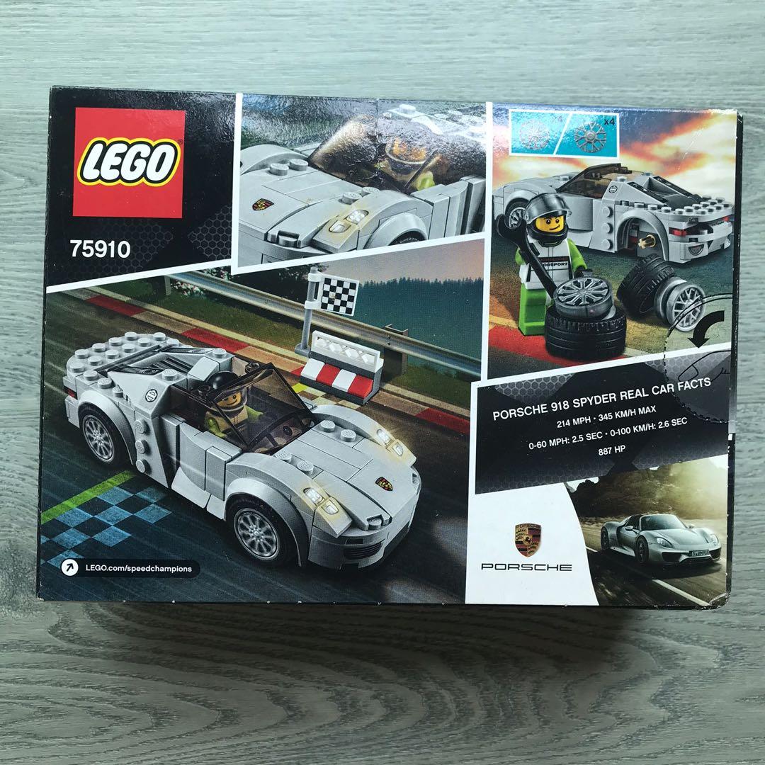 Lego 75910 Porsche 918 Spyder, Hobbies & Toys, Toys & Games on Carousell