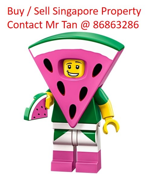 Lego 71023 Watermelon Dude Minifig from Collectable Minifigures The ...