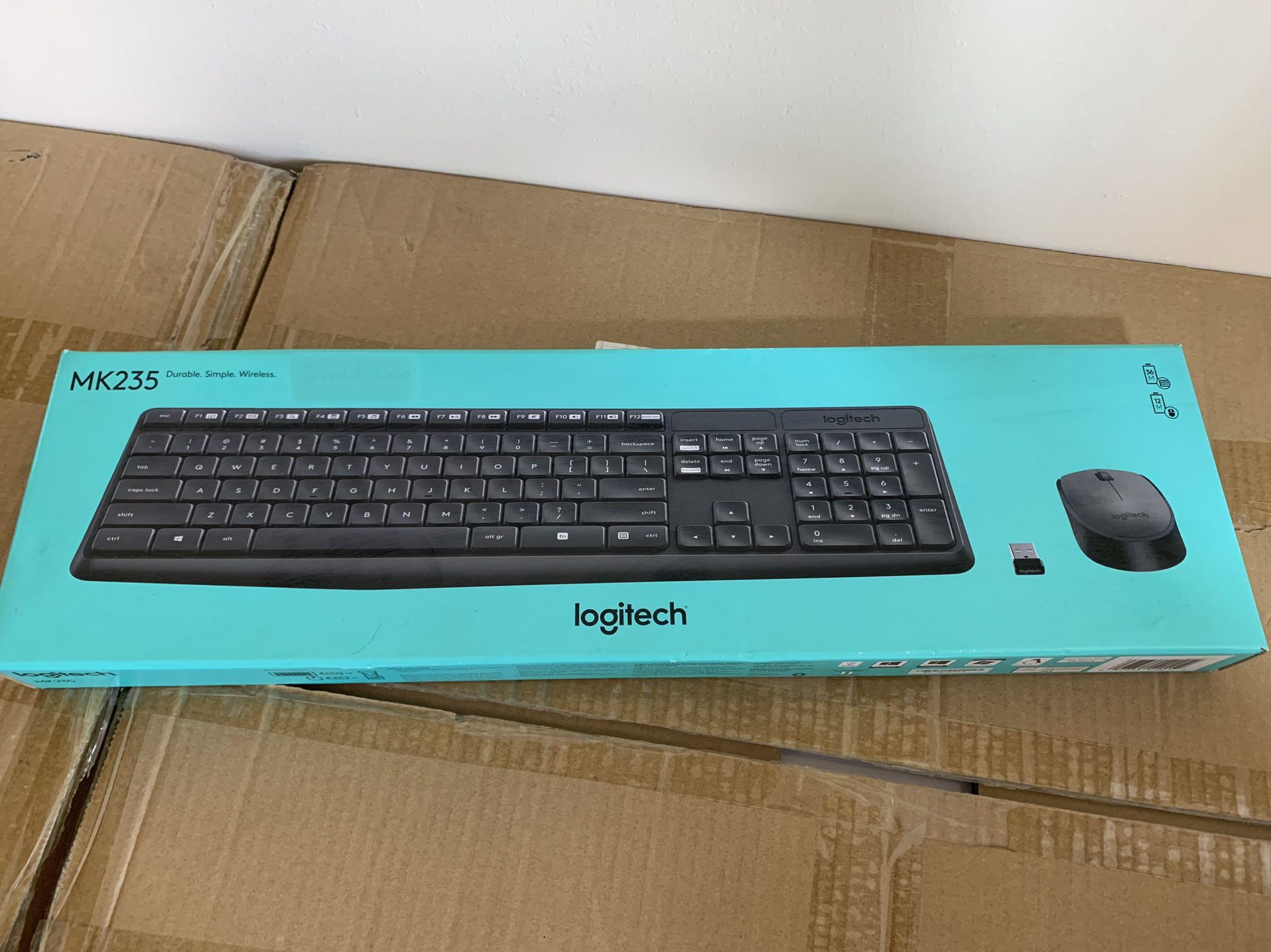 Logitech Mk235 Wireless Keyboard And Mouse Combo Computers And Tech