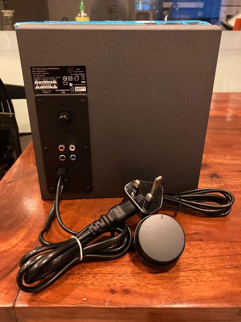 Logitech Z337 2.1 speaker with Bluetooth, Audio, Soundbars, Speakers ...
