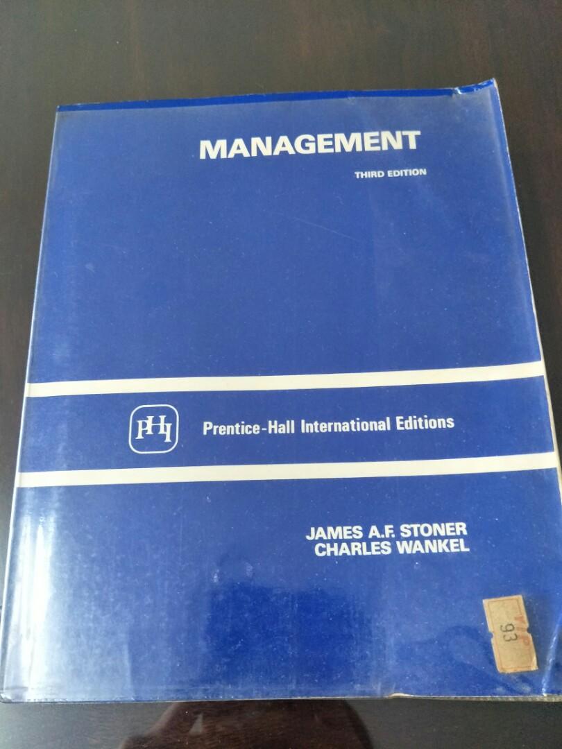 Management book by James Stoner & Charles Wankel, Hobbies & Toys, Books ...
