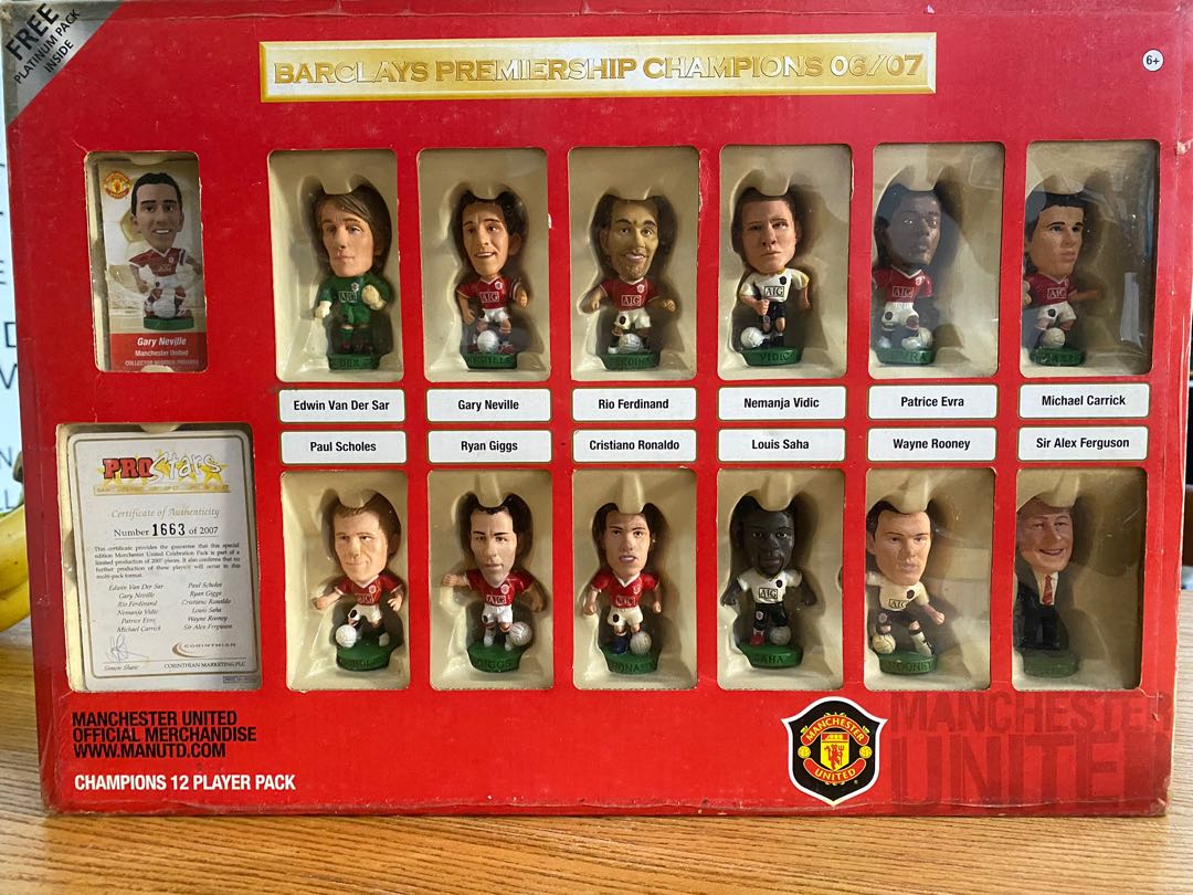 Manchester United prostars, Hobbies & Toys, Memorabilia & Collectibles ...