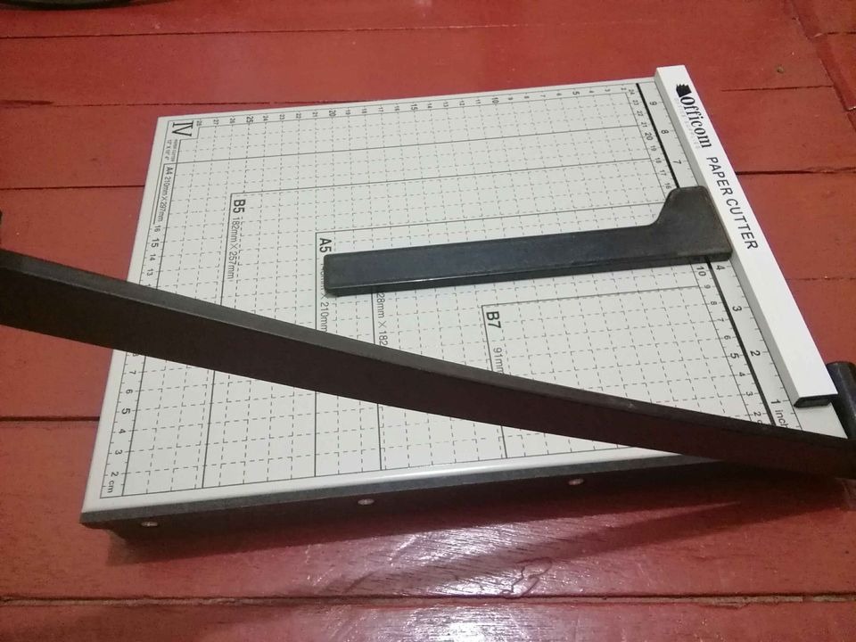 Metal Base A4 Paper Cutter, Everything Else, Looking For on Carousell