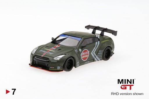 Mini GT x Pop Race - Nissan GT-R R35 Exclusives - Liberty Walk Police ...