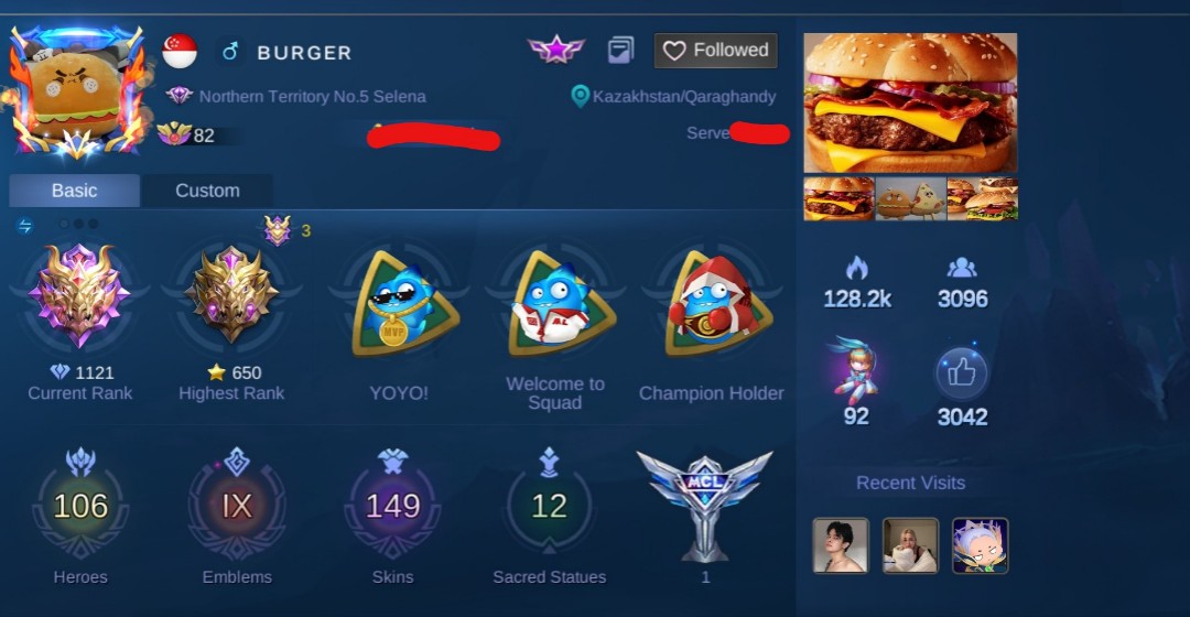 Mobile Legend Pro Player Account with hide history function, Video ...