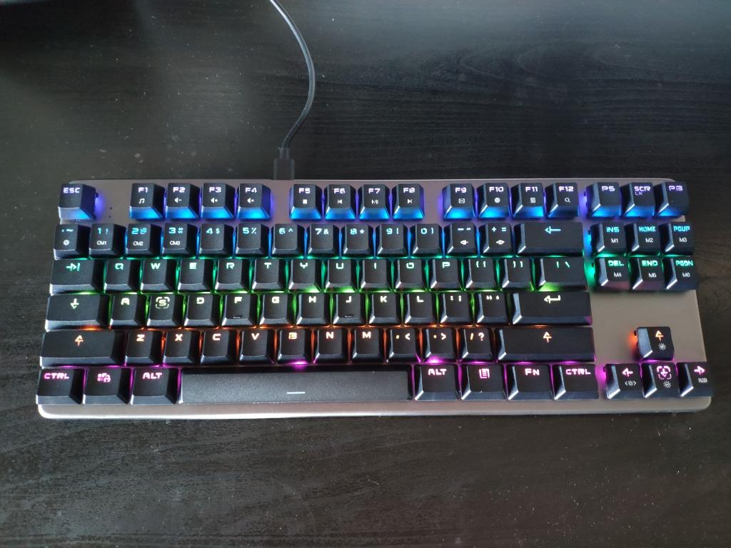 Modded Tecware Phantom L Tenkeyless Blue Switches, Computers & Tech ...