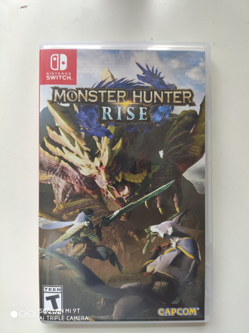 Monster Hunter rise (Switch), Video Gaming, Video Games, Nintendo on ...