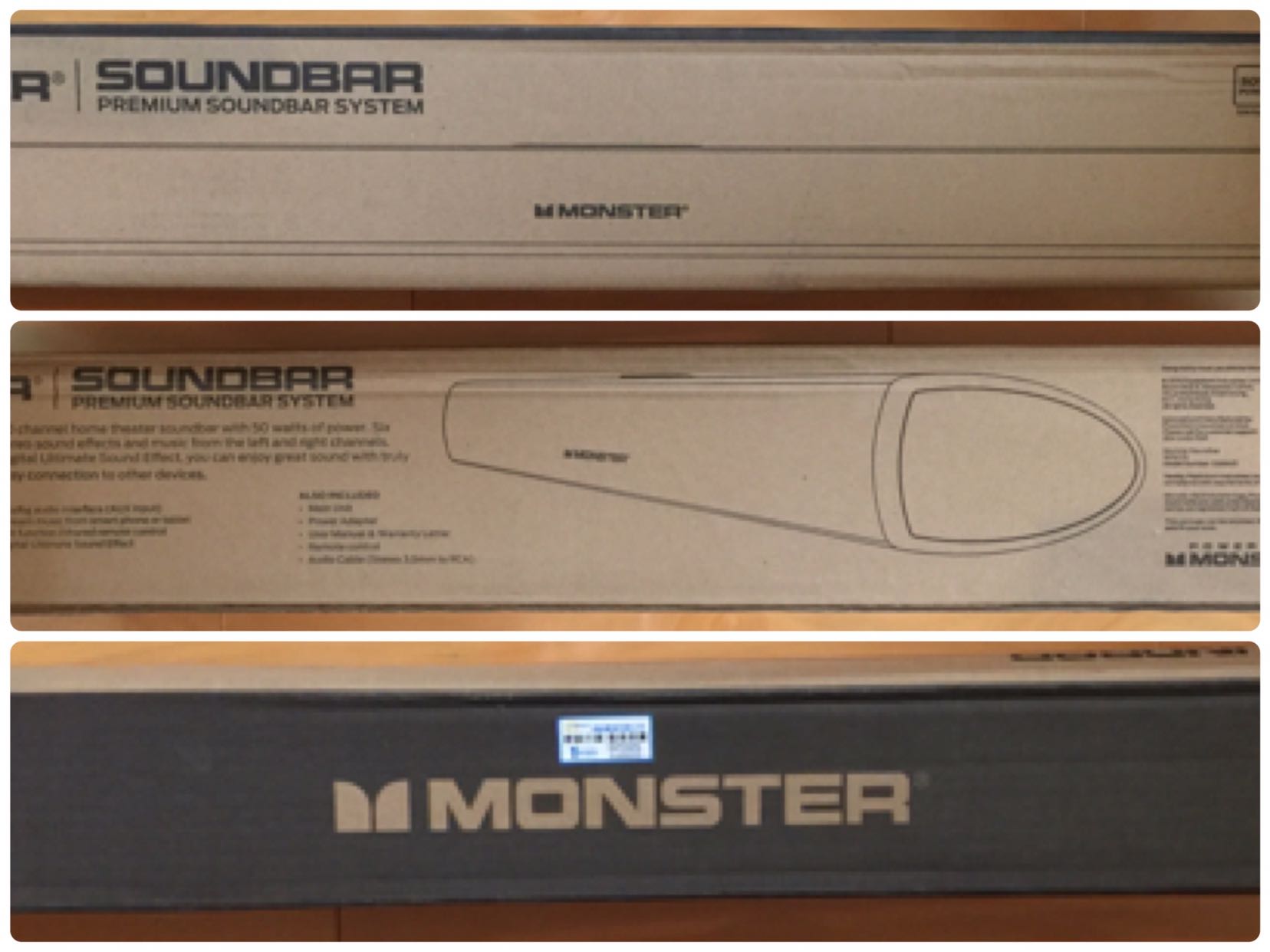 Monster soundbar (model #: DS6603), 音響器材, Soundbar、揚聲器、藍牙喇叭、耳擴 - Carousell