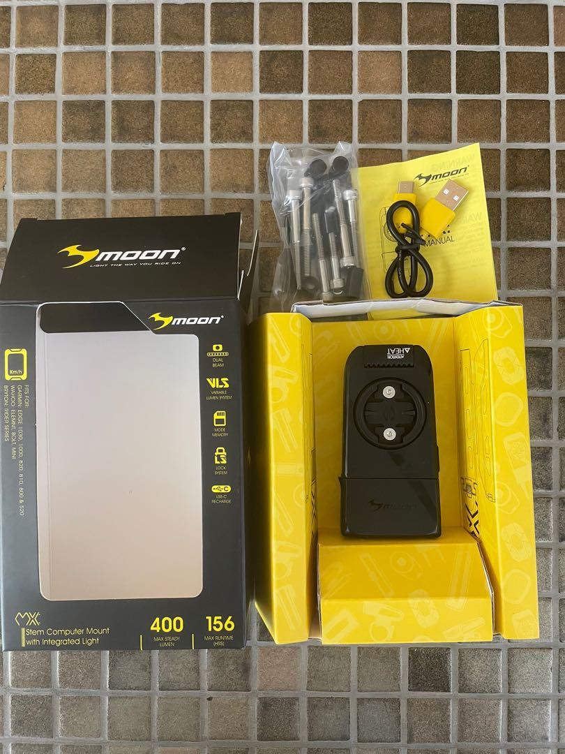 Moon MX GPS Mount Front Light (3 sets only), Sports Equipment, Bicycles ...