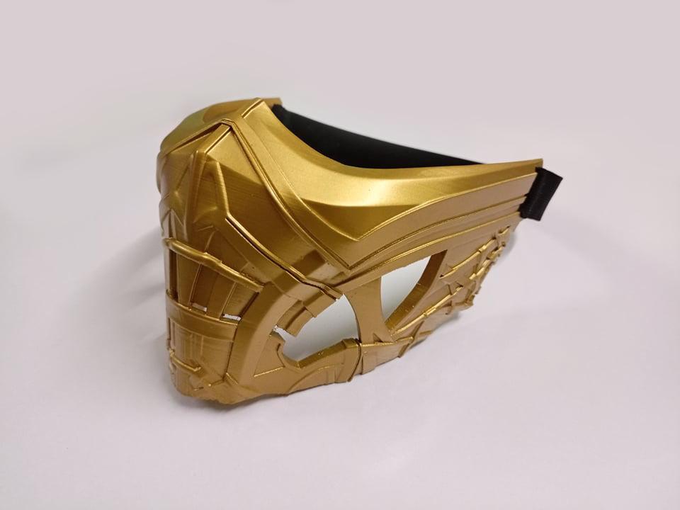 Scorpion Mortal Kombat Face